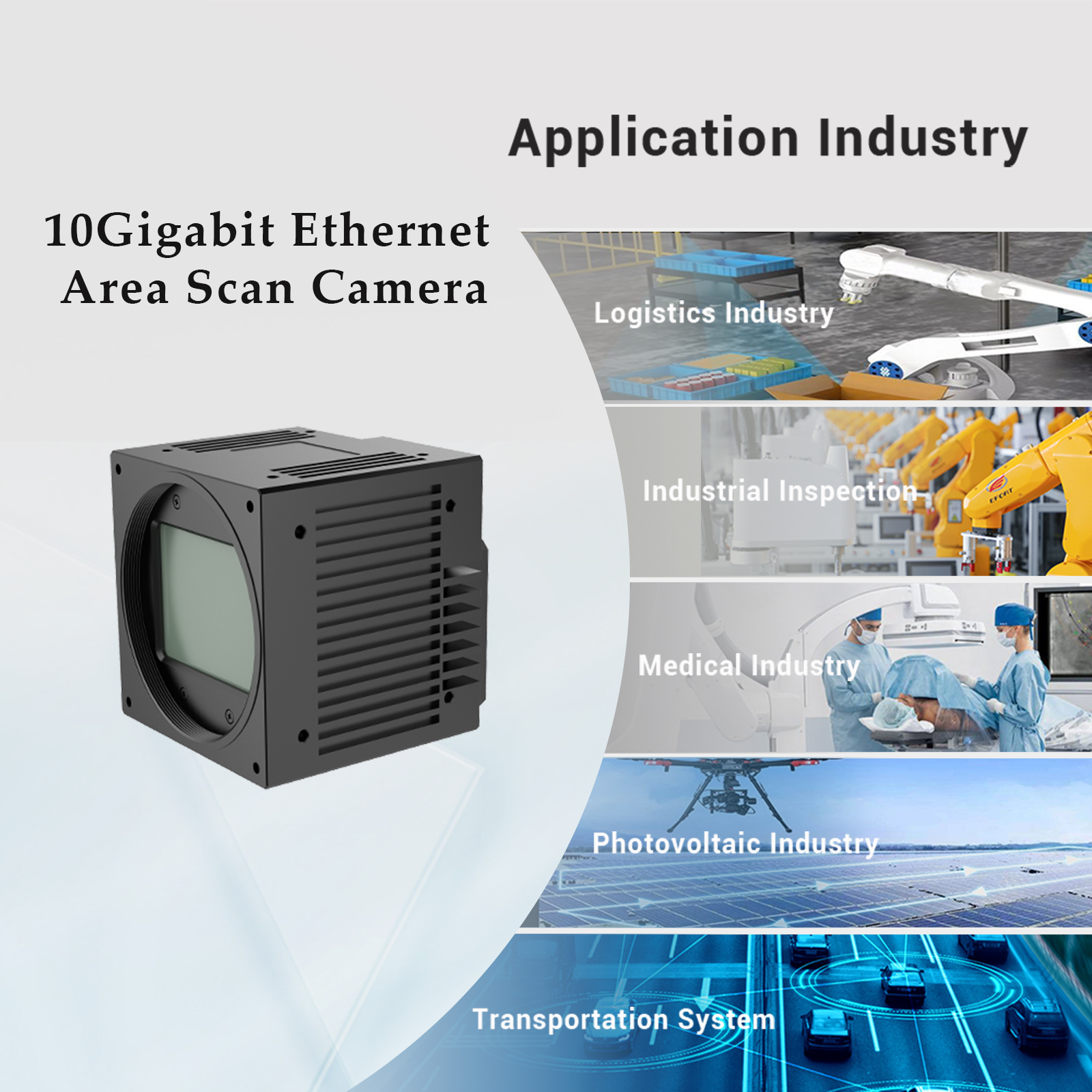 10GigE industrial cameras